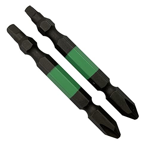 ANEX Color Bit Square Phillips Double-Ended Combination #3 & +2 x 65 ...