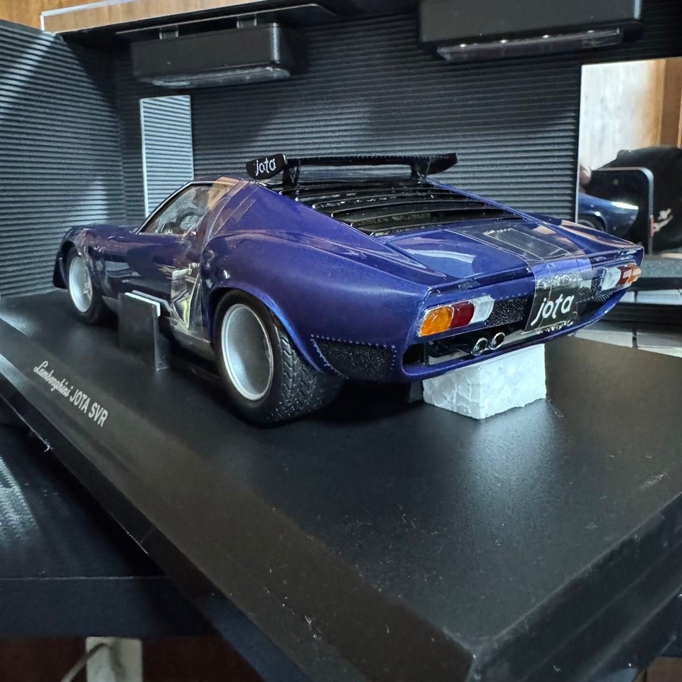 Unexhibited Kyosho 1 18 Lamborghini Jota SVR Blue | eBay