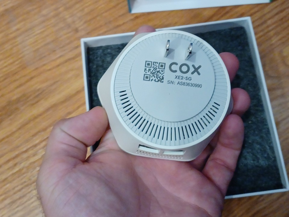 Cox Panoramic WiFi Pod 2.0 Extender Repeater Booster 2nd Gen XE2-SG BOX ...