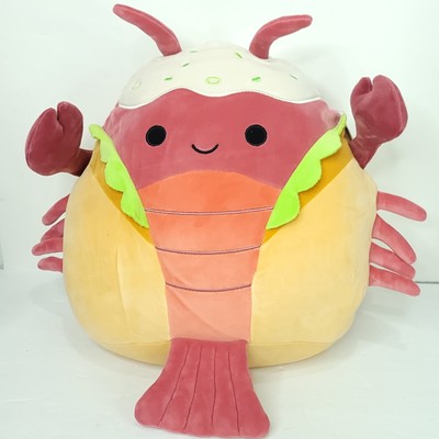 Jazwares Squishmallow Lorono the Lobster Roll Plush Stuffed Animal NEW ...