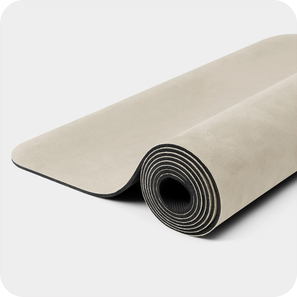 Yoga Mat, 4Mm Cushioned Exercise Mat for Yoga, Pilates, Home Workouts ...