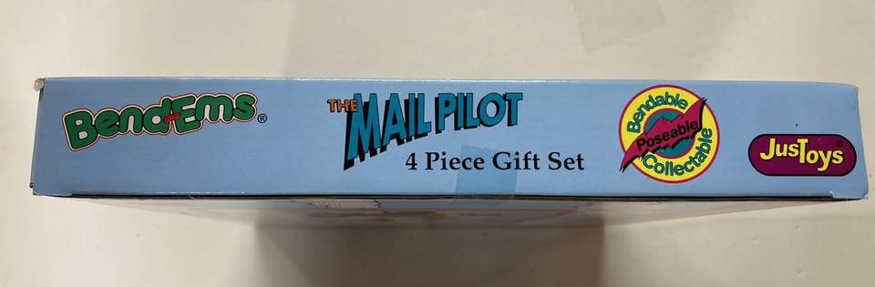 Mickey Mouse Figure Disney Bend ems Mail pilot Gift set Disney 90's ...