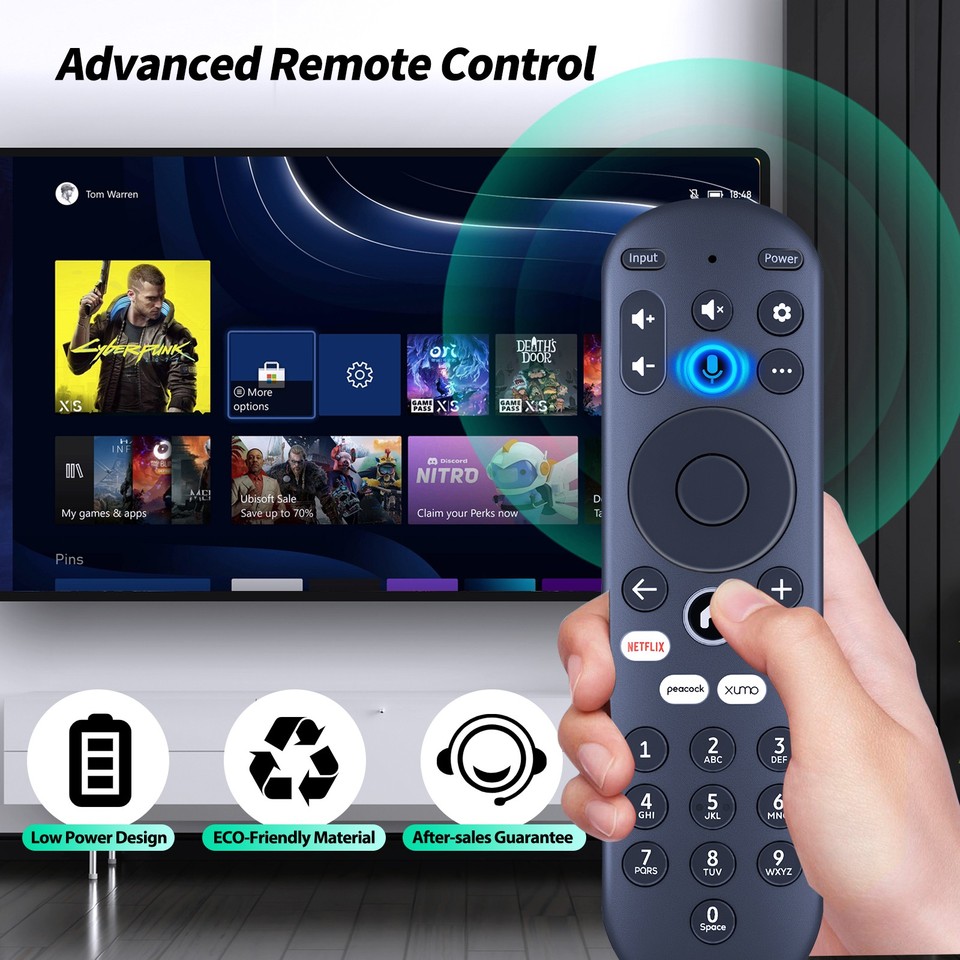 Voice Remote Control For XUMO Stream Box,for E500AC65C E500AC43C ...