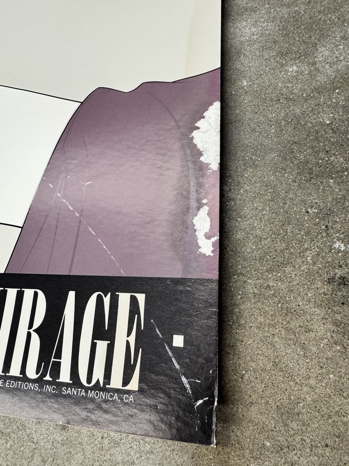 Vintage 1983 Patrick Nagel Serigraph Sunglasses Graphics Mirage Poster ...