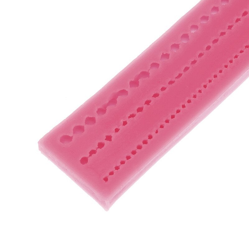 String Of Pearl Mould Paste Bead Fondant Cake Silicone Clay Mould&ME | eBay