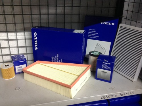 Genuine Volvo Service Kit V60/S60/S80/V70 2.00d Oil/Air/fuel/pollen ...