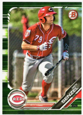 NICK SENZEL - 2019 BOWMAN PROSPECTS CAMO RC | eBay Australia
