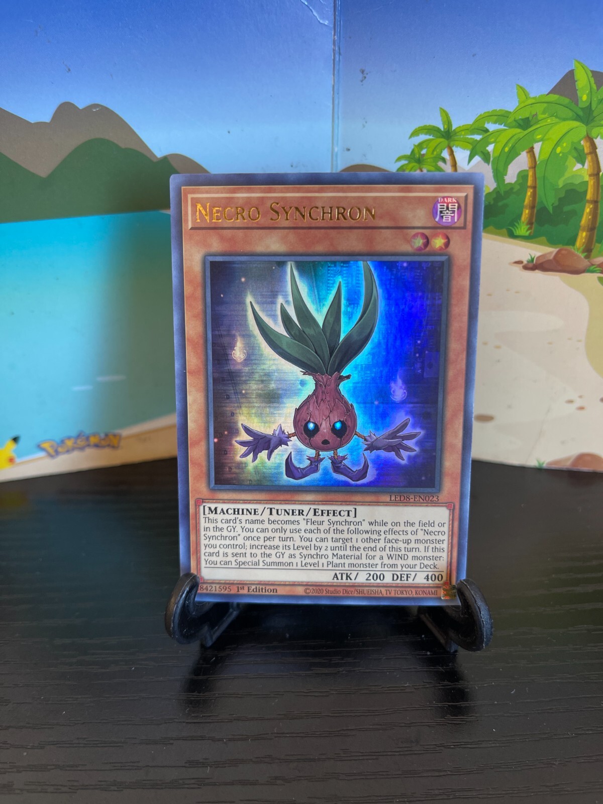 Necro Synchron - LED8-EN023 - 1st Edition - Ultra Rare - Yugioh | eBay