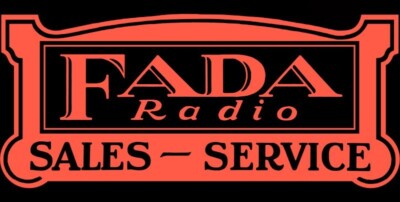 Fada Radio Sales & Service NEW Sign: 18" Wide Diecut Style USA STEEL | eBay