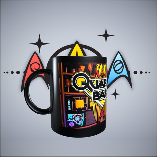 STAR TREK - DEEP SPACE NINE - QUARK'S BAR - 11oz Coffee Mug | eBay