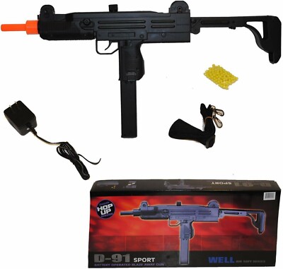 Well d91 aeg automatic electric airsoft gun + battery + charger Airsoft ...