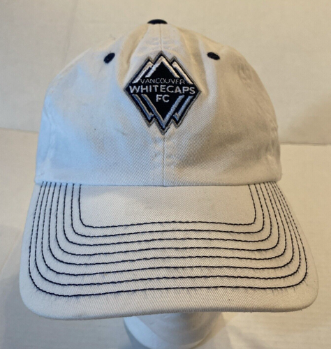 Vancouver Whitecaps FC Soccer Football Club White Cap Hat Fantatics ...