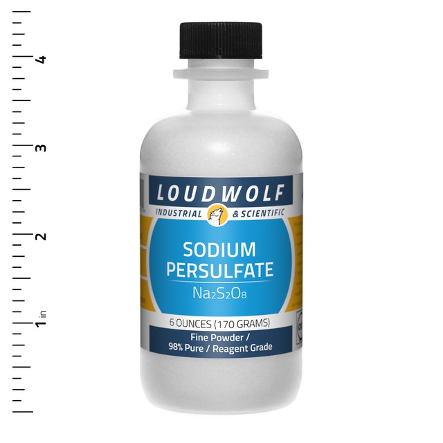 Lw-na2s2o8-6 Loudwolf Industrial Scientific Sodium Persulfate Dry ...