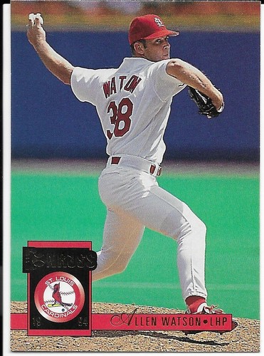 1994 Donruss Allen Watson #289 Cardinals Rookie RC | eBay