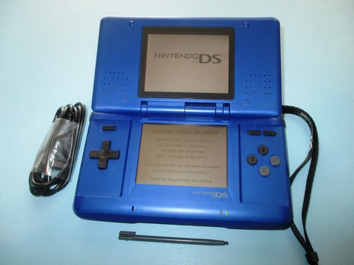 Nintendo DS Electric Blue System w/Charger FREE Shipping! | eBay
