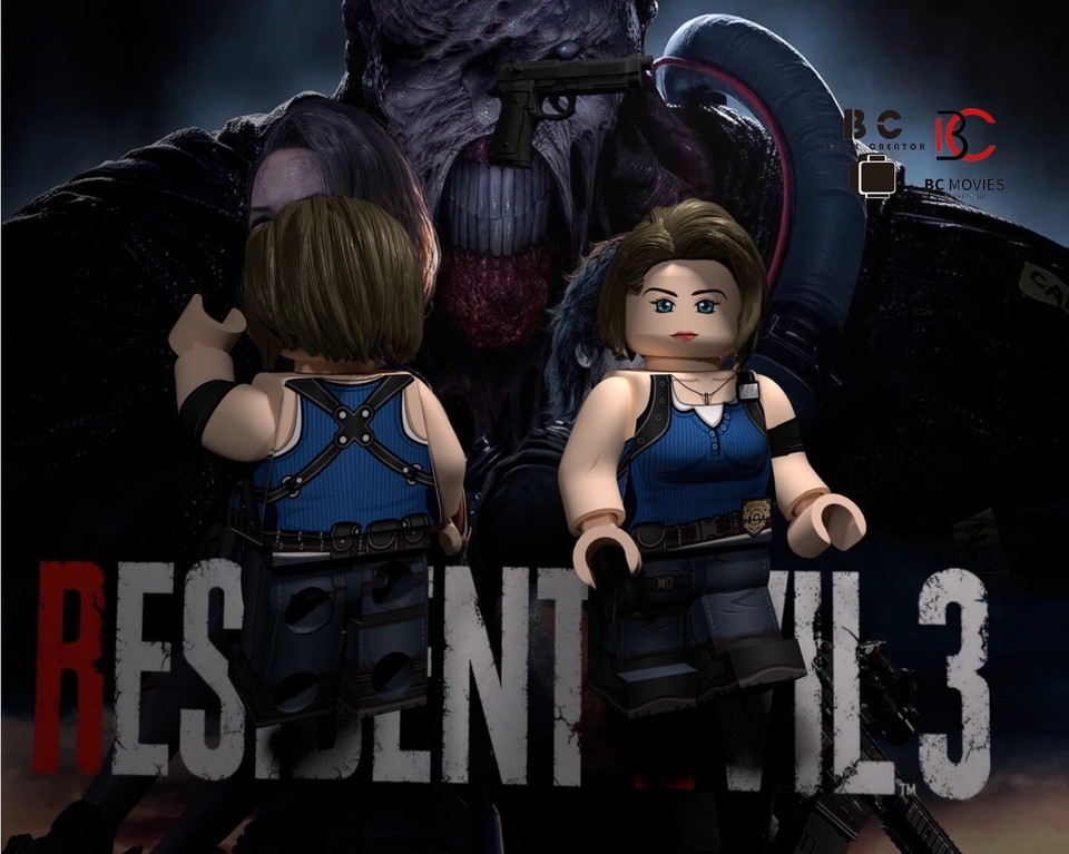 custom 3th party minifig bc brickcreator Resident Evil ship in 10days ...