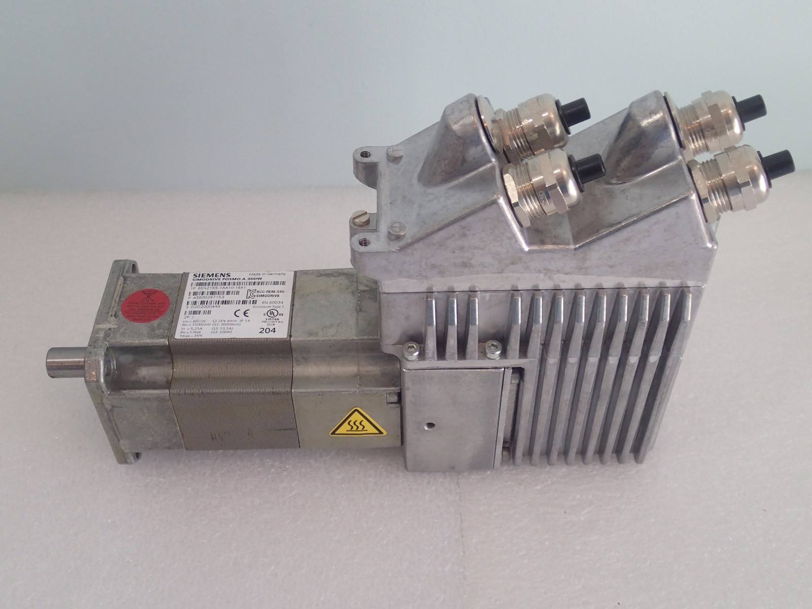 WARRANTY SIEMENS 6SN2155-1AA10-1BA1 SIMO DRIVE POSMO SERVO MOTOR ...