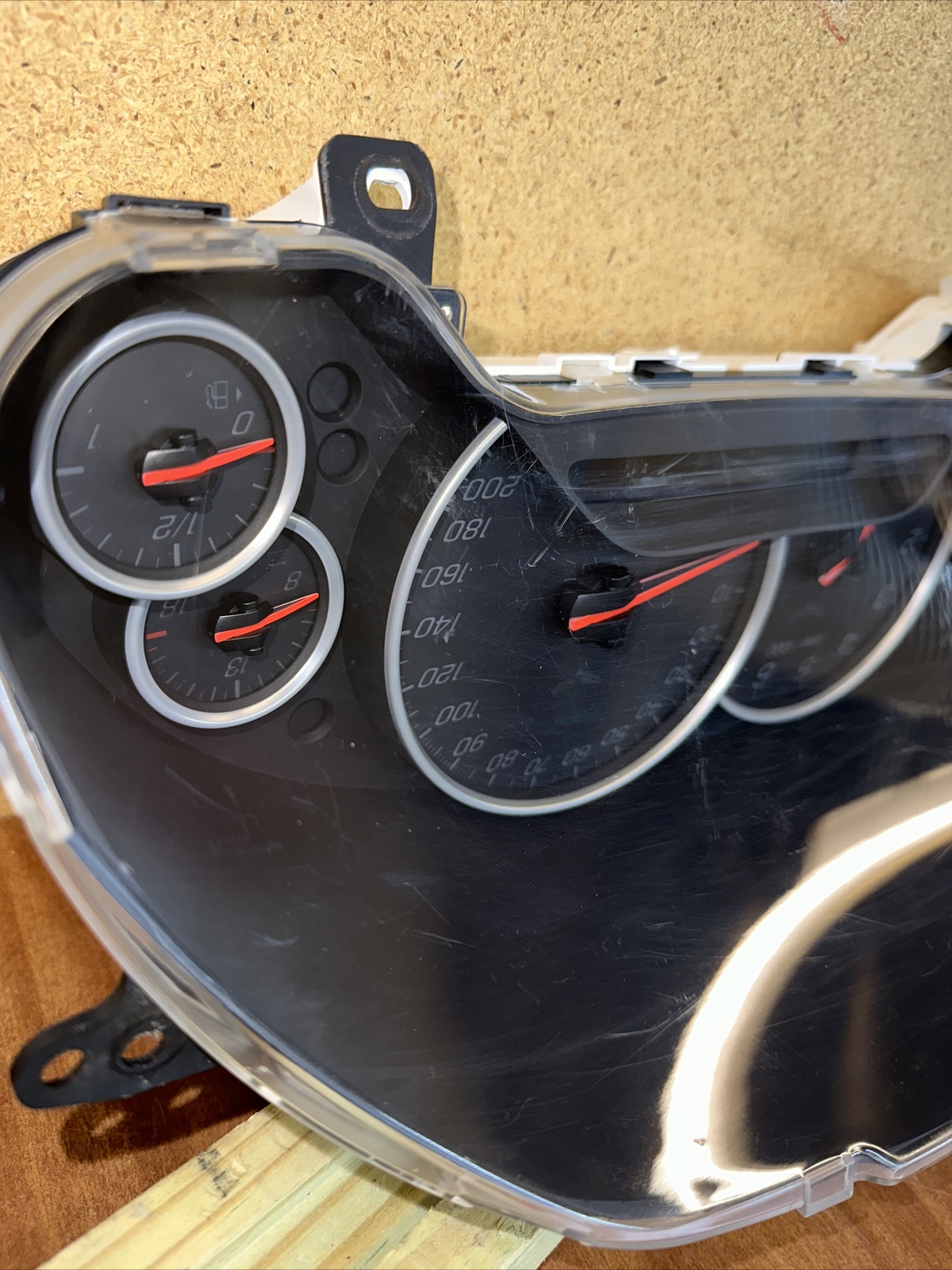 05-08 Chevy Corvette C6 Convertible 200MPH Speedometer Cluster ...