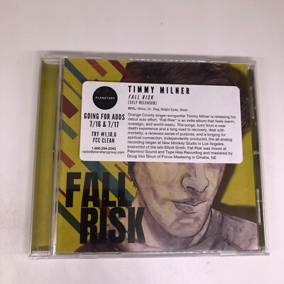 Timmy Milner Fall Risk U.S. (Promotional CD) | eBay