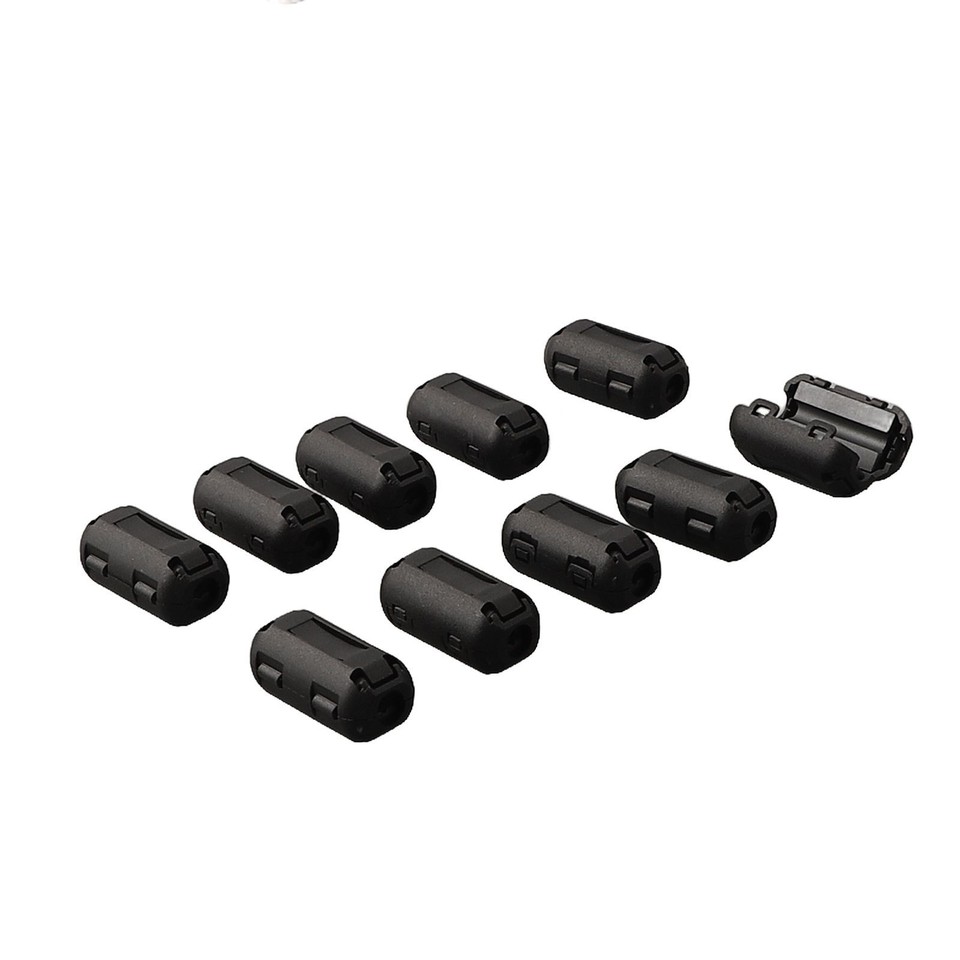 10xTDK Ferrite Core Rumore Soppressore Filtro Anello Cavo Clip On ...