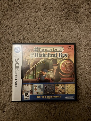 Professor Layton and the Diabolical Box Nintendo DS Complete CIB | eBay