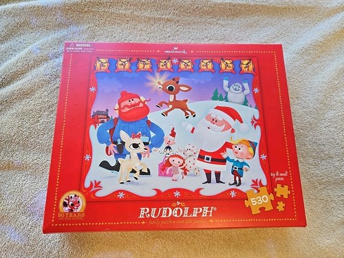 Hallmark Rudolph The Red Nosed Reindeer 530 pc 50 Anniversary Puzzle ...