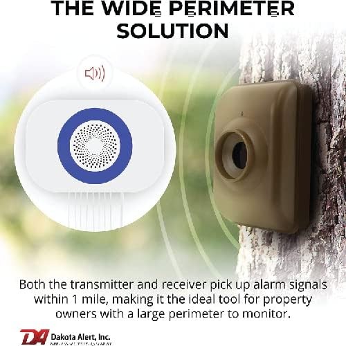 Dakota Alert Long Range Driveway Alarm Motion Detector - DCMA-4k Plus ...