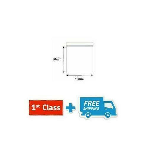 Clear Grip Lock Plastic Resealable Self Seal Polythene Bags - All Sizes ...