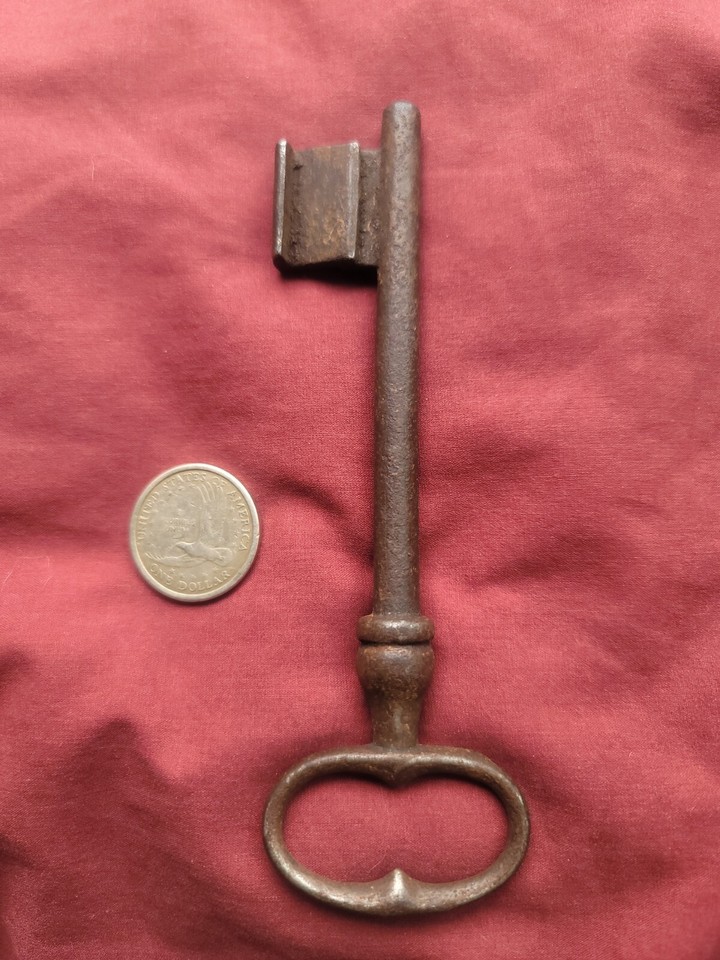 Nice 1820s Iron Skeleton Key☆ Antique Metal Key 6 Inches Long | eBay