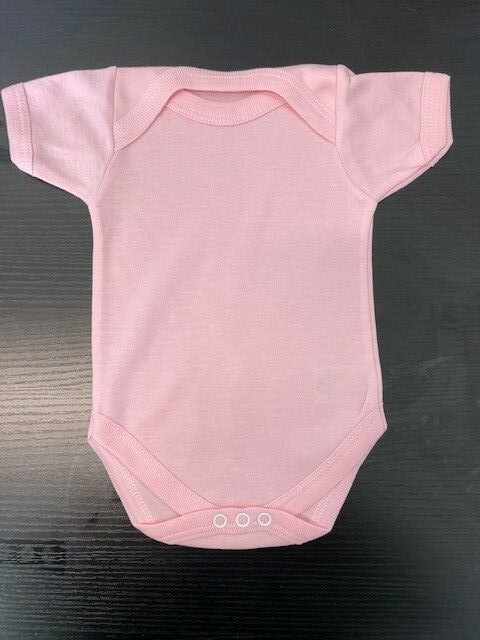 Pink Baby Grows-Baby Girl-Pink Babygrow-Premature Baby Girl Sizes-Up To ...