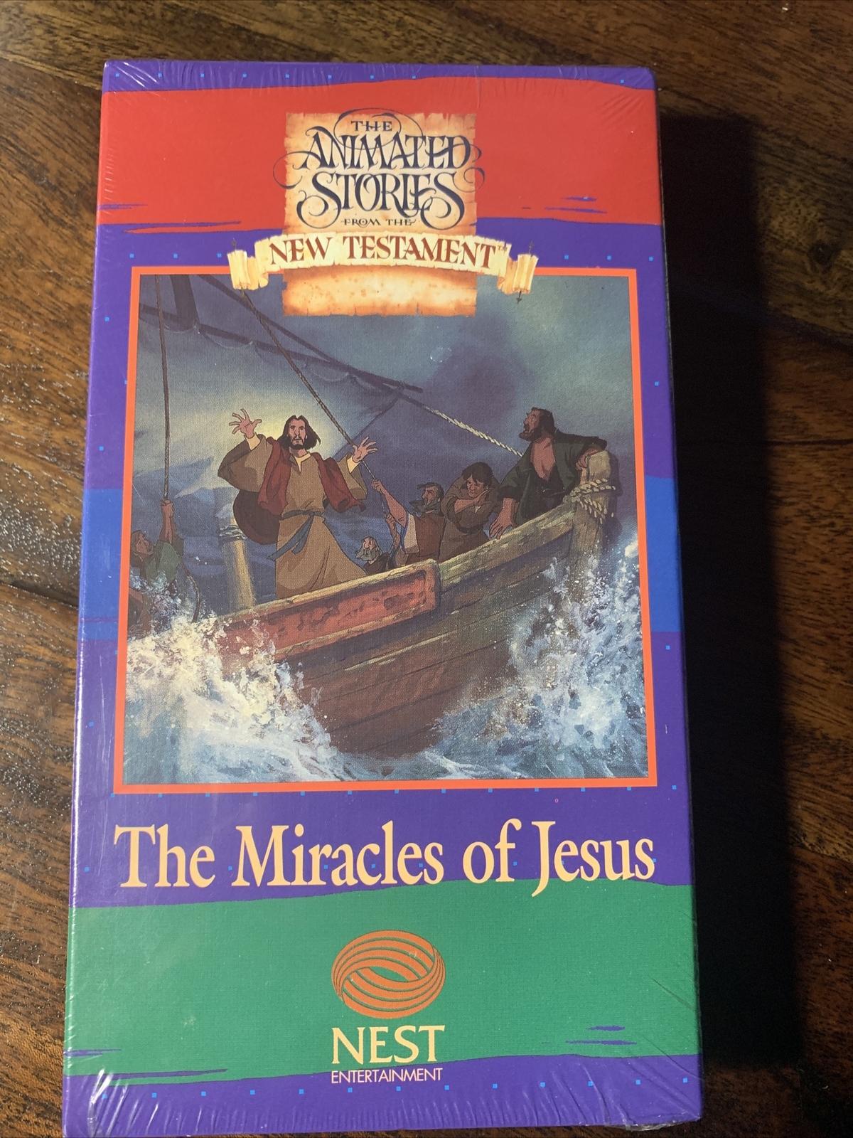 Animated Stories From Bible Testament The Miracles of Jesus VHS Nest ...