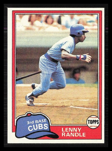 Lenny Randle 1981 Topps #692 Chicago Cubs | eBay