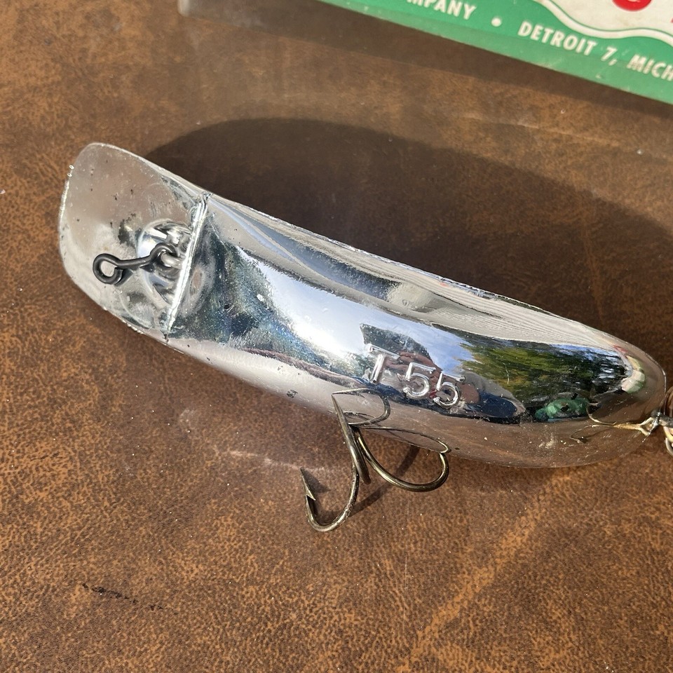 Vintage Helin Flatfish Fishing Lure Lot of 4 (One Musky Flatfish ...