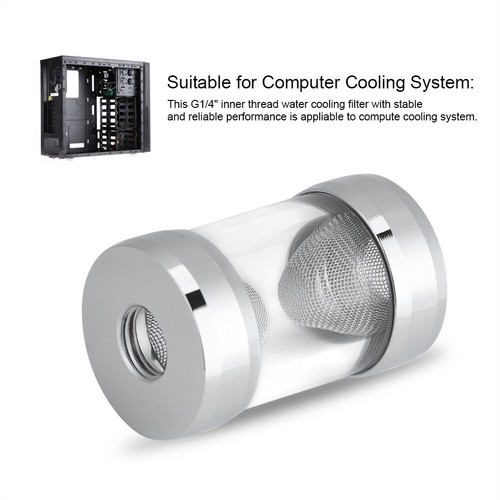 G1/4'' Inner Thread Water Cooling Filter Fine Screen Funnel Shaped ...