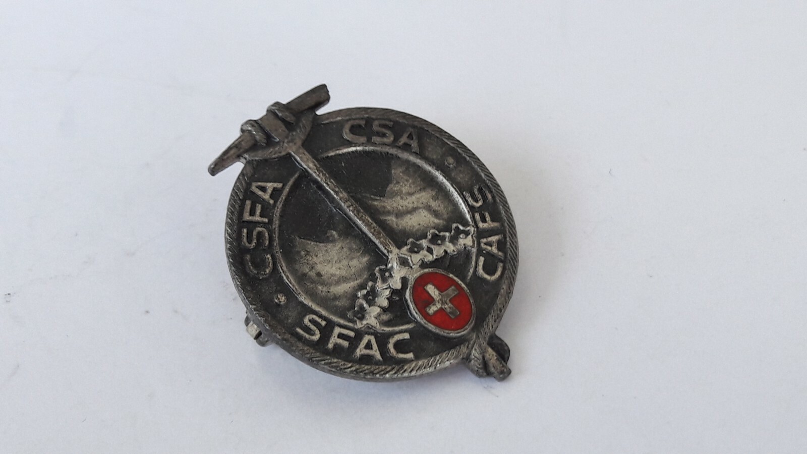 Switzerland Swiss -Badge-Pins - CSFA - SFAC - Silver 925 | eBay