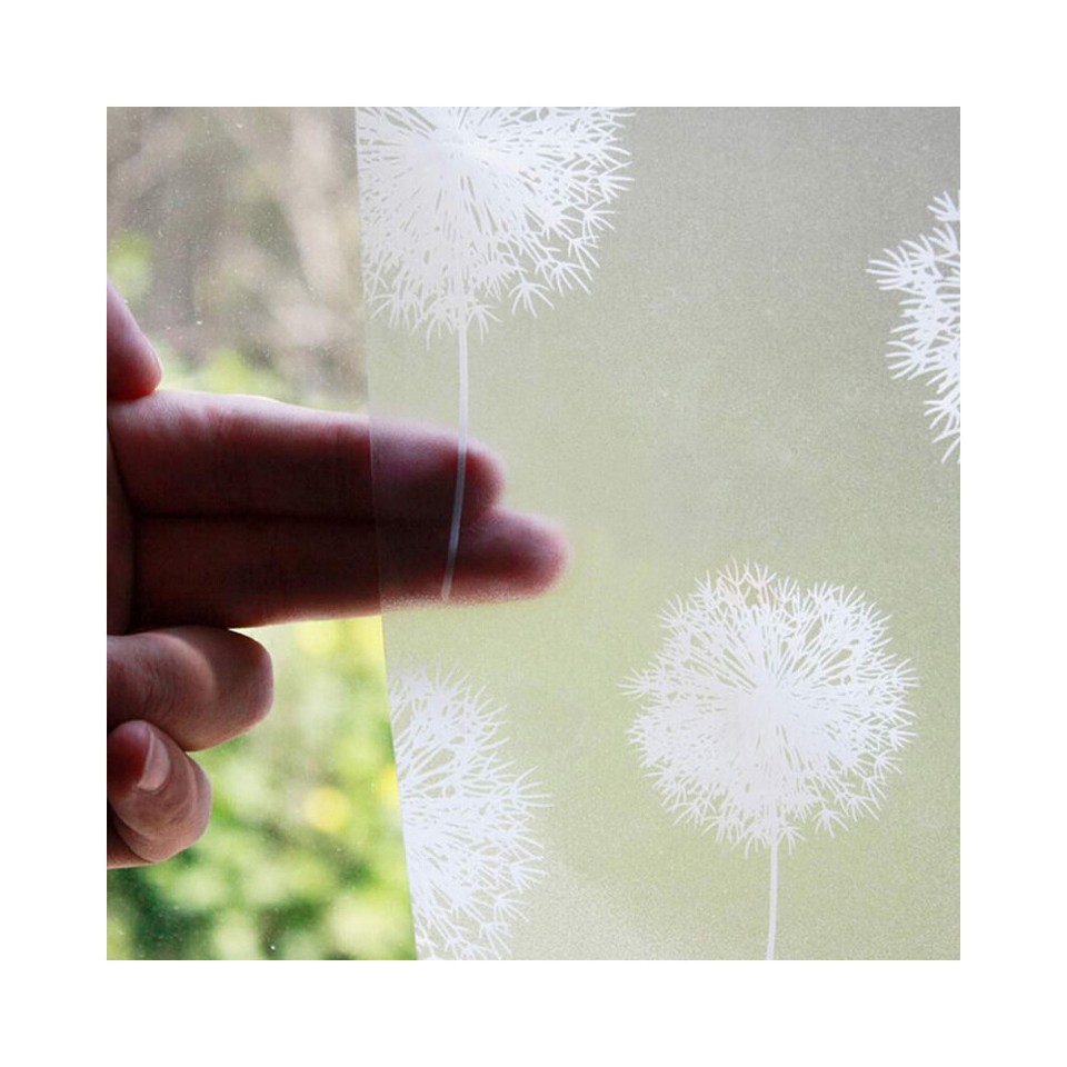78" Privacy Frosted Window Film Glass Stickers Self Adhesive Bathroom ...
