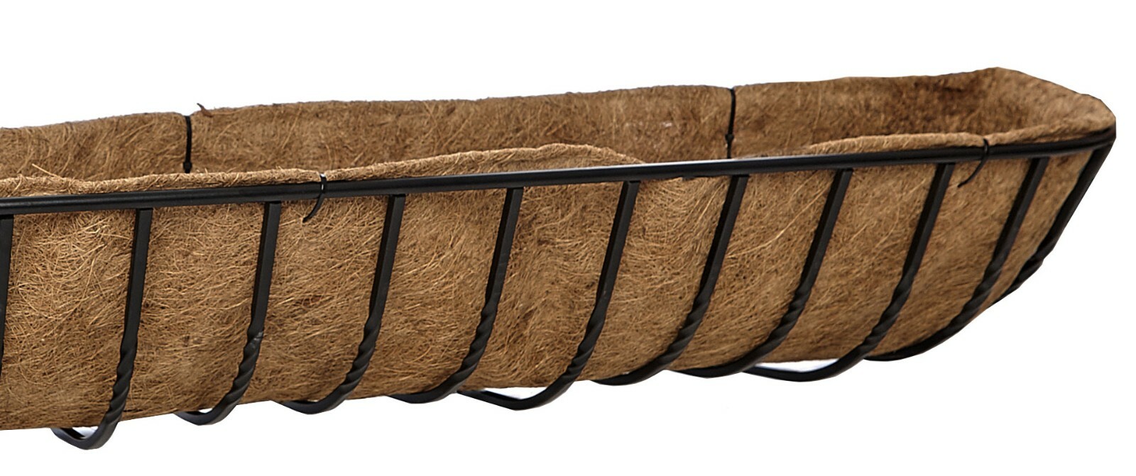 Heavy Duty Garden Wall Troughs Hanging Baskets Wall Basket Mangers ...