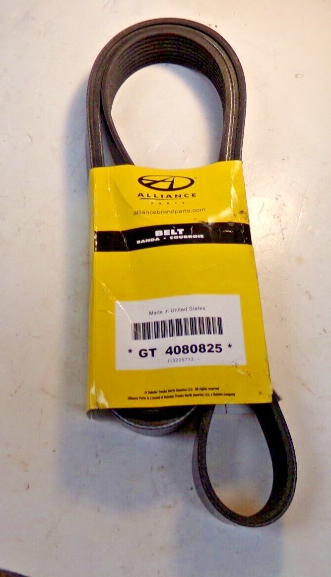 Alliance GT4080825 Serpentine Belt - 1.087" X 83.159" - 8 Ribs | eBay