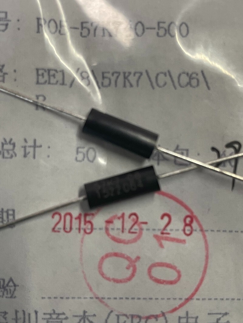 1x EE1/8-57K7-C-C6 57.7K 0.25% 1/2W 10ppm/℃ High Precision Metal Film ...