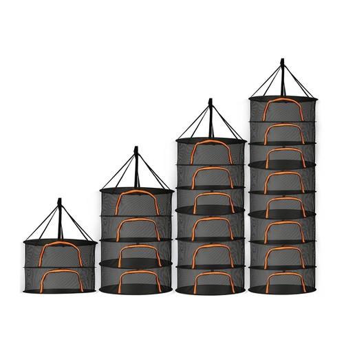 Plants Drying Rack/ Mesh Hanging Plant Dryer/ Breathable Collapsible ...