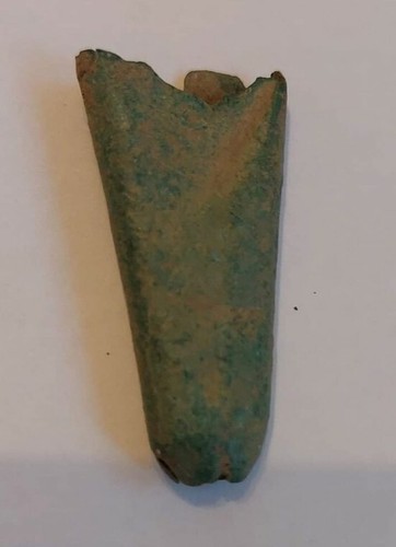 MEDIEVAL BRITISH BRONZE DAGGER CHAPE 1200-1300 AD | eBay