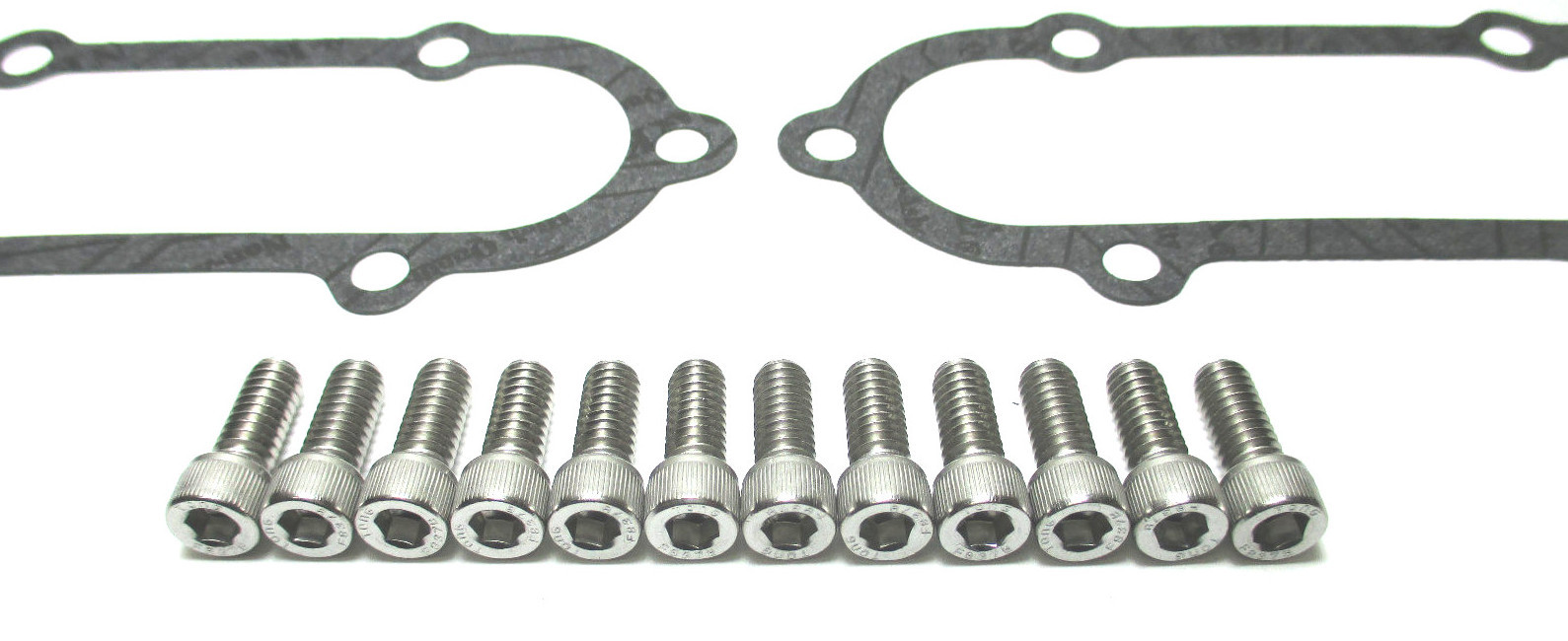valve cover set Rocker Box Covers 1973 - UP Triumph T140 750 alloy ...