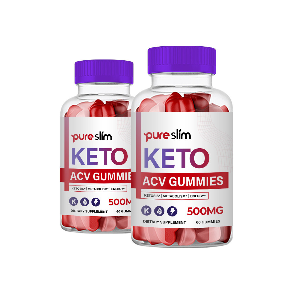 Pure Slim Gummies - Pure Slim Keto Apple Cider Vinegar Gummies (2 Pack ...