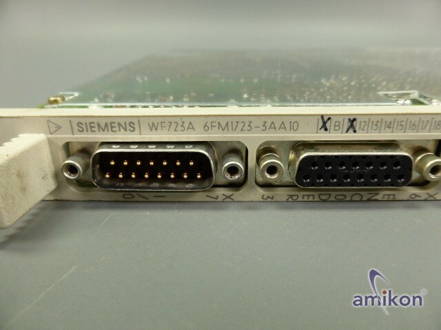 Siemens Simatic S5 WF723A 6FM1723-3AA10 WF723 Version: A11 | eBay