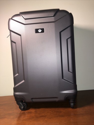 Dockers 20” Hard Shell Suit Case Wheels Graphite EUC Handle | eBay