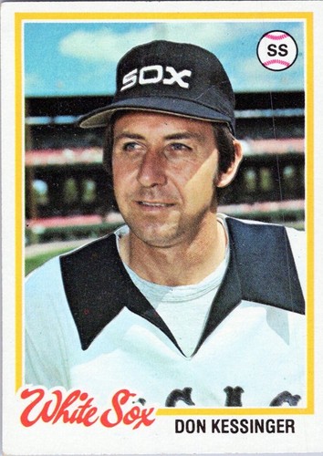 1978 Topps #672 Don Kessinger Chicago White Sox EX | eBay