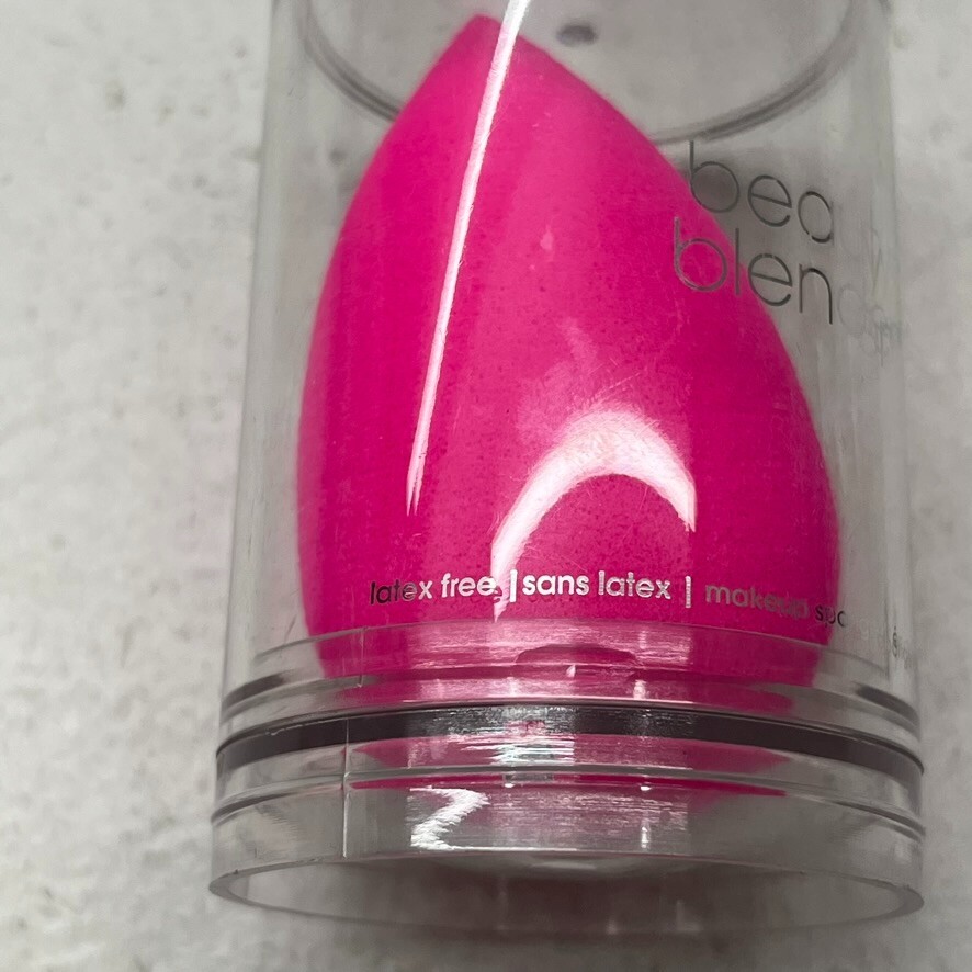 Beauty Blender Pink Makeup Tear Drop Standard Size Sponge NEW | eBay