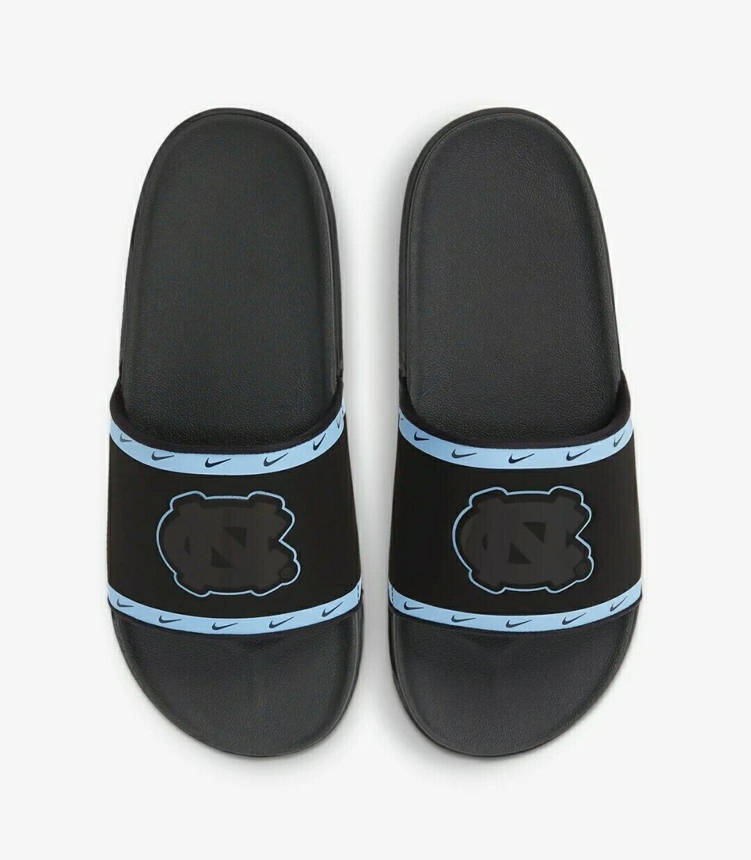 NIKE Offcourt UNC Slides Sandal MEN'S SIZE 8 North Carolina Tarheel ...