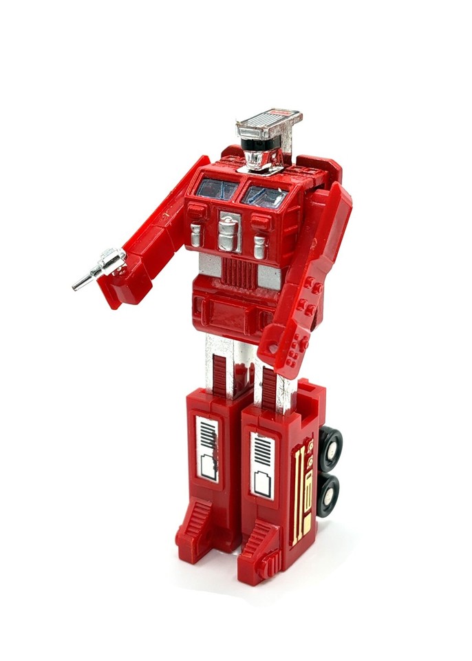 Machine Robo MR-10 Fire Robo Complete w Box Popy 1982 GOBOTS PUMPER ...