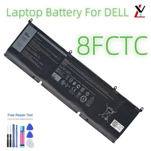 8FCTC 11.4V 56Wh Battery for DELL XPS15 9500 DVG8M P8P1P Alienware M15 ...